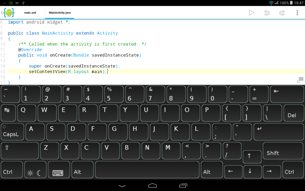 Clavis Keyboard, a PC-like Keyboard for Your Tablet