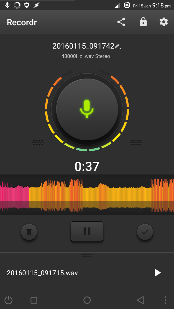 Recordr: The Advanced Sound Recorder App
