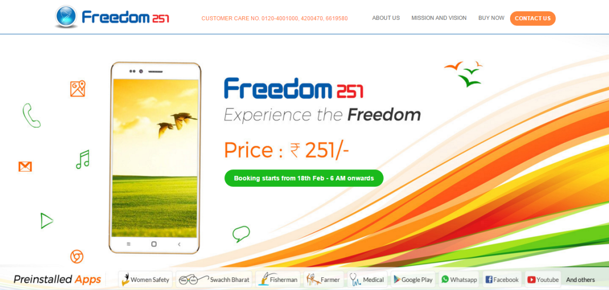All About Freedom 251: The $3.7 Android Smartphone