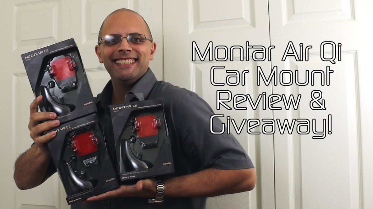 Montar Air Qi Car Mount Review and Giveaway! - XDA TV