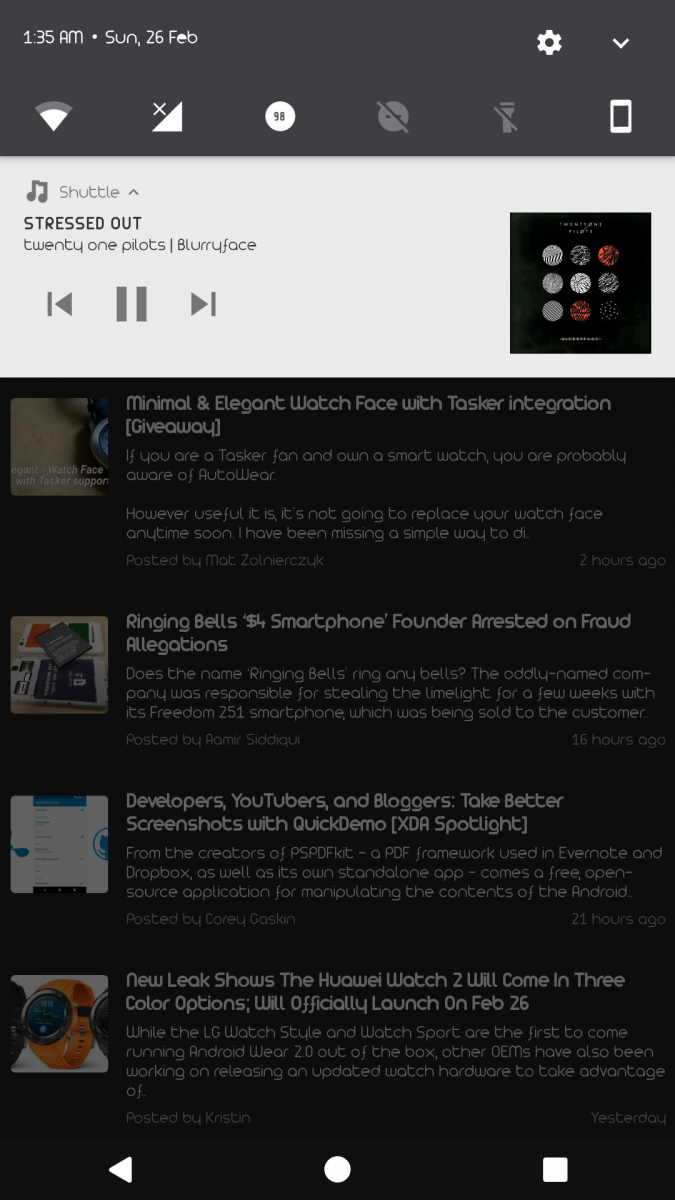 Shuttle Music Player is now Open Source