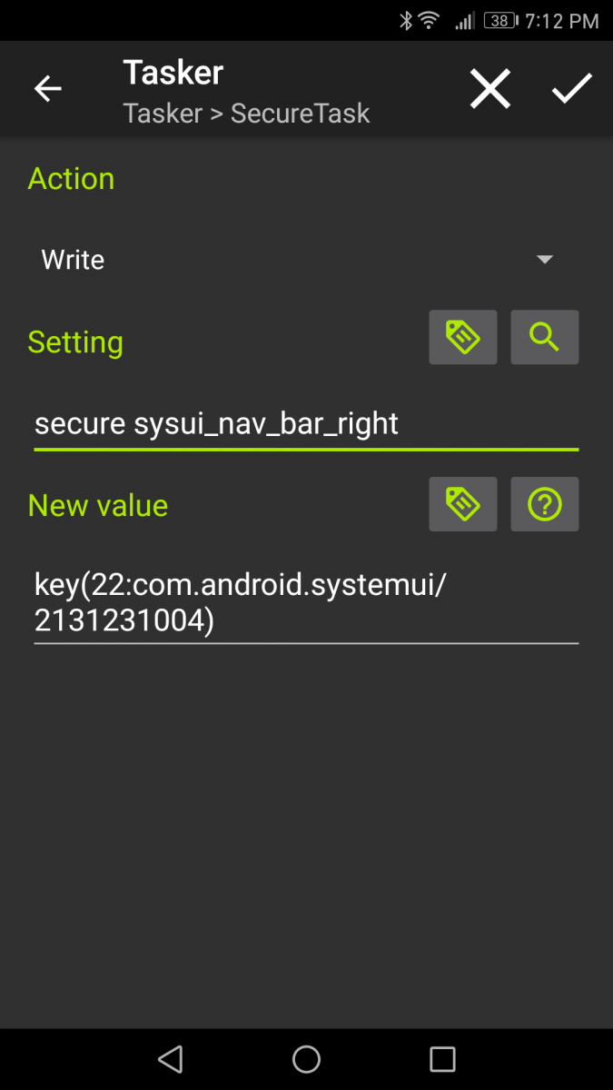 How to add Left/Right Cursors to the Nav Bar during Text Input on Android O