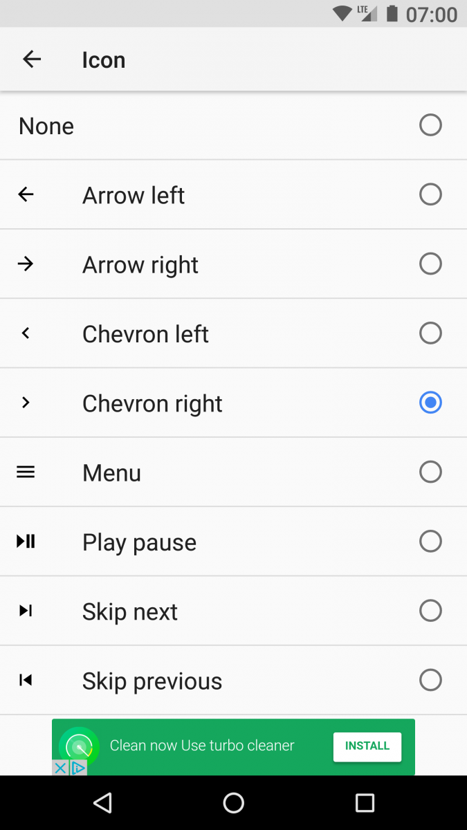 How to Add Left/Right Keyboard Cursors to the Nav Bar during Text Input