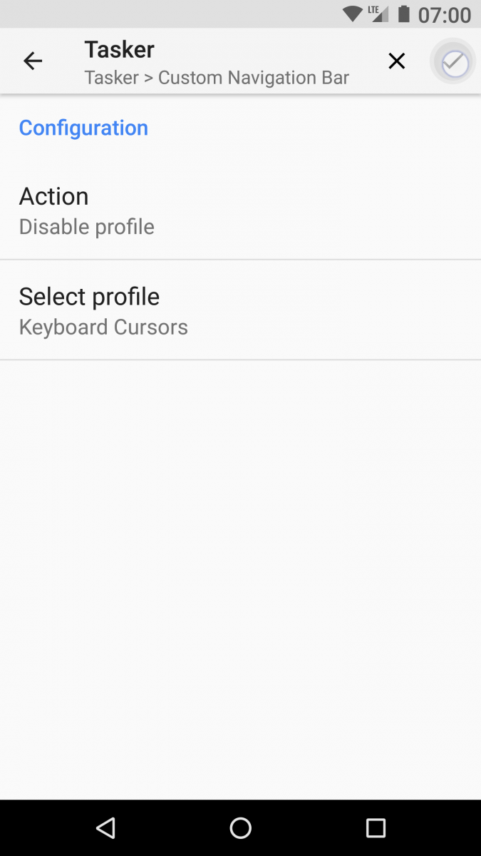 How to Add Left/Right Keyboard Cursors to the Nav Bar during Text Input