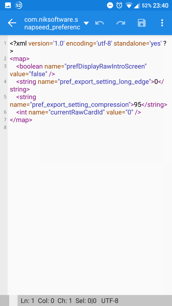 How to Select a Custom Image Resizing Limit in Snapseed