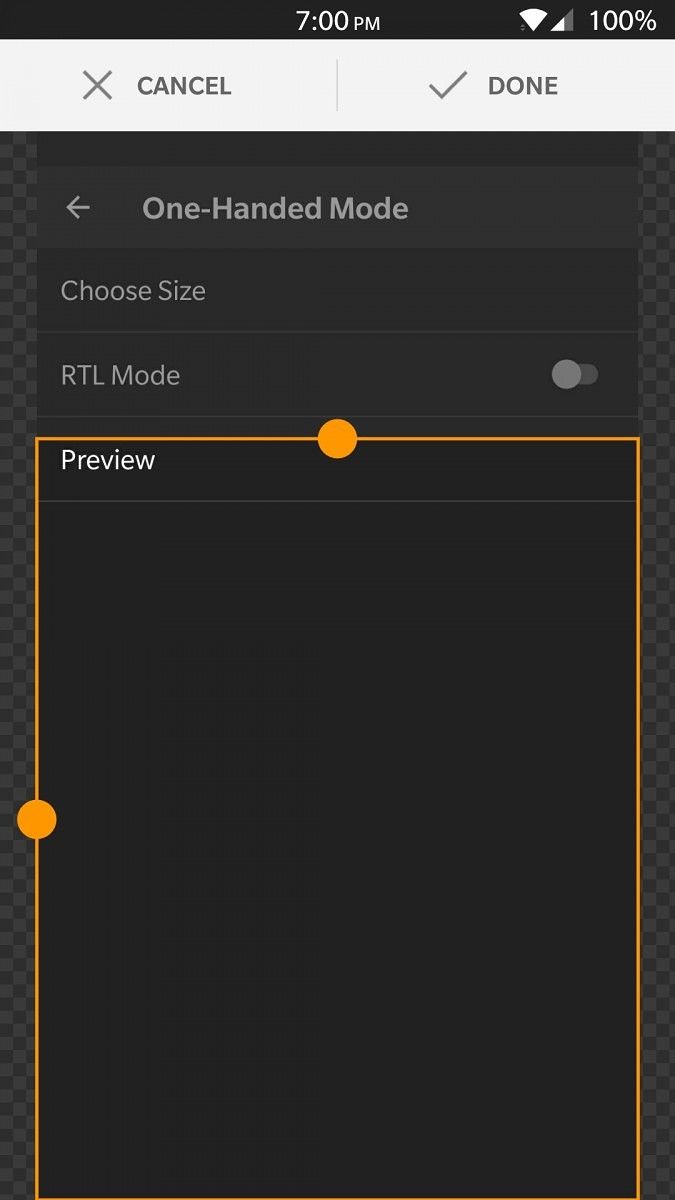 Get iOS Reachability on any Android Phone with One Handed Mode by XDA