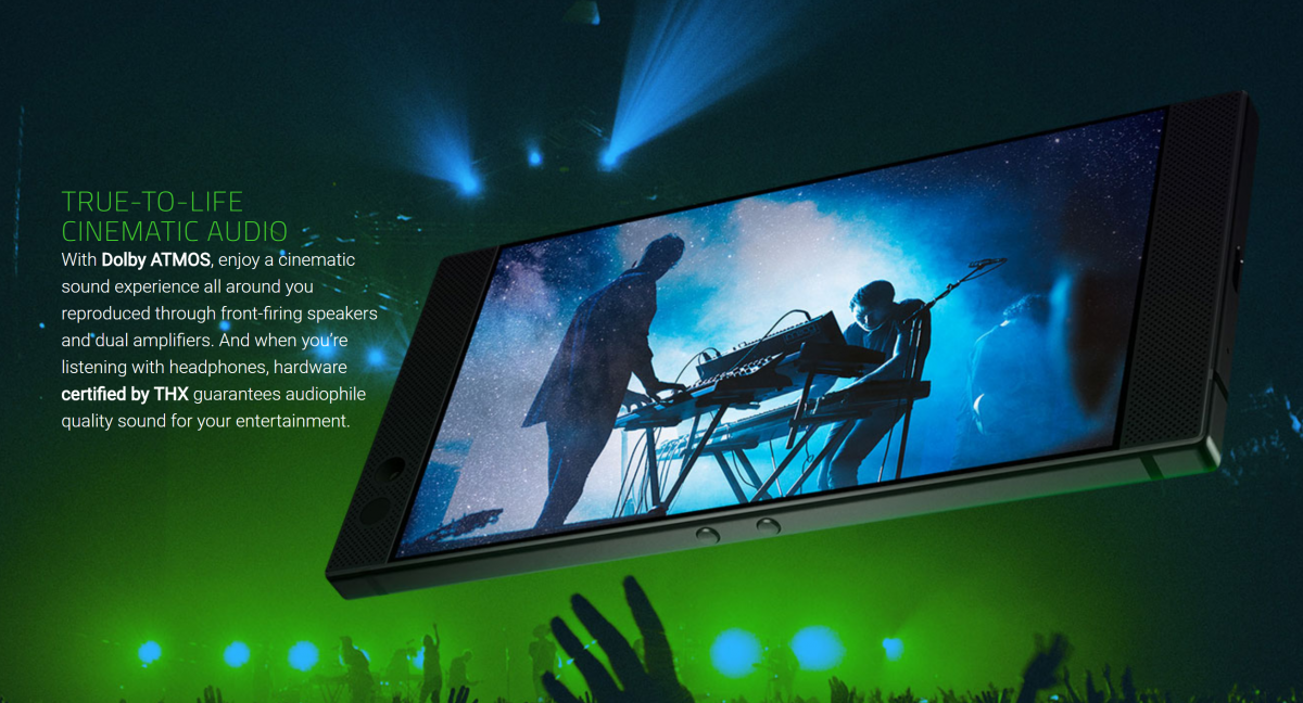 Razer Phone Announced: 120Hz Display, Snapdragon 835, 8GB RAM