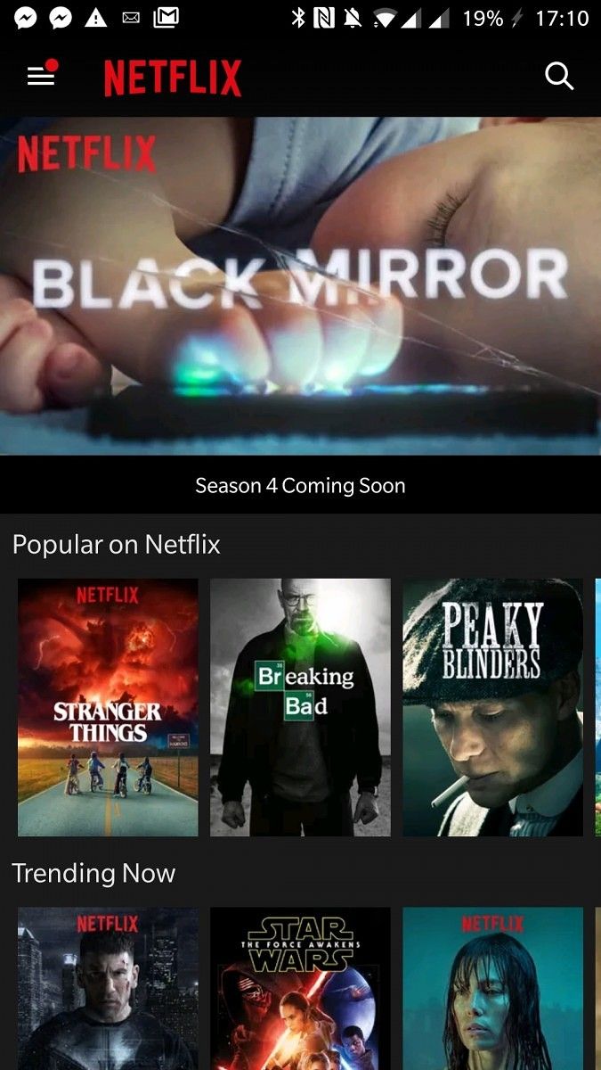 Netflix Appears to be Testing a User Interface on Android
