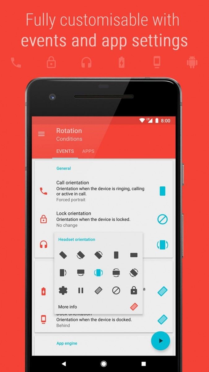 Take Control of your Phone's Rotation with "Rotation" Orientation Manager