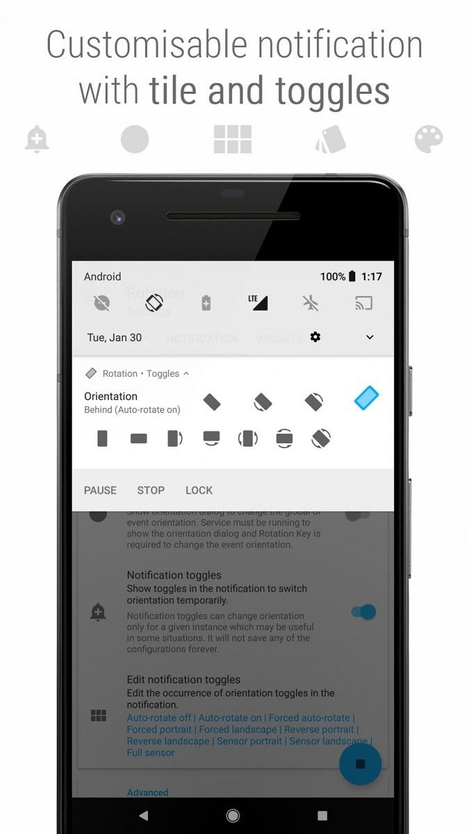 Take Control of your Phone's Rotation with "Rotation" Orientation Manager
