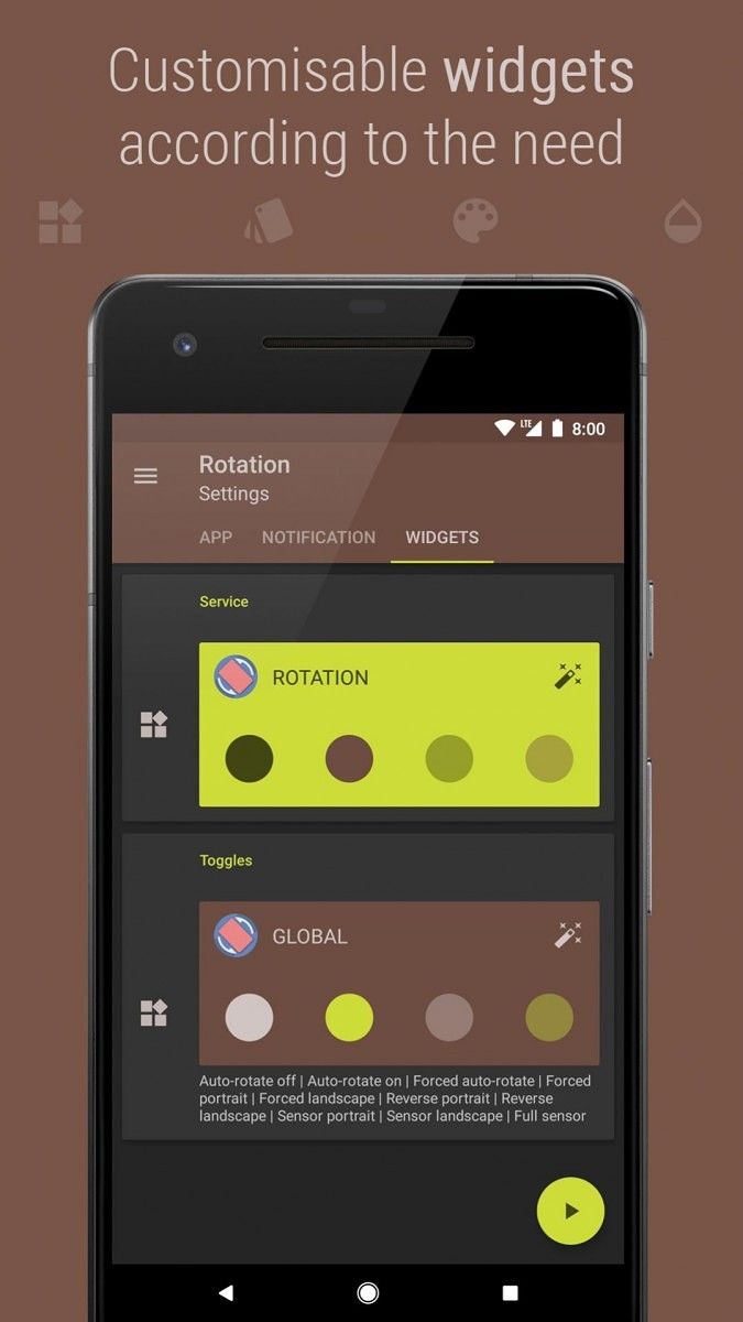 Take Control of your Phone's Rotation with "Rotation" Orientation Manager