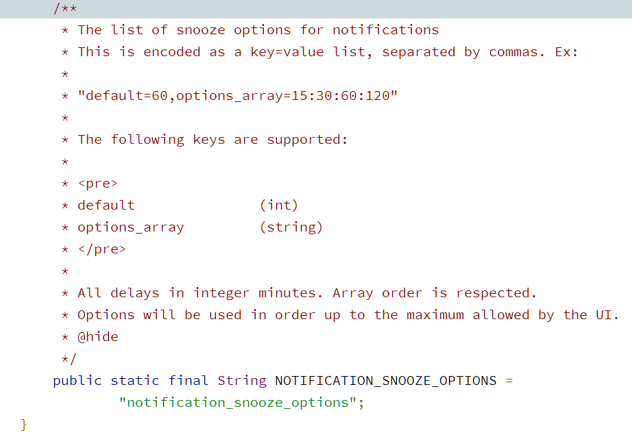How to change the Notification Snooze Durations on Android 8.1 Oreo ...