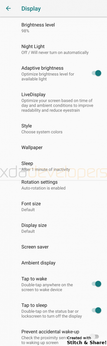 LineageOS 15.1 Feature List Overview with Screenshots and Video