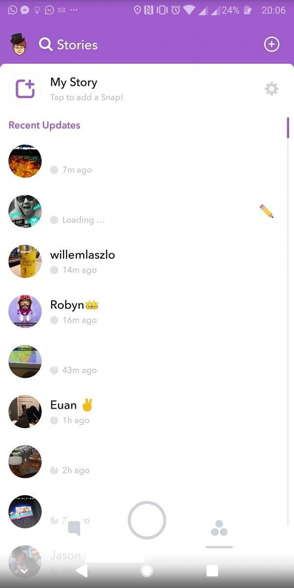 Download: Last Snapchat APK before the Ugly Redesign
