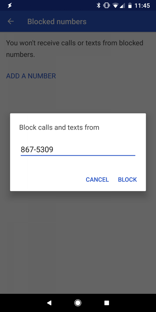 Android P May Support Blocking Calls From Unknown, Private, and Pay ...