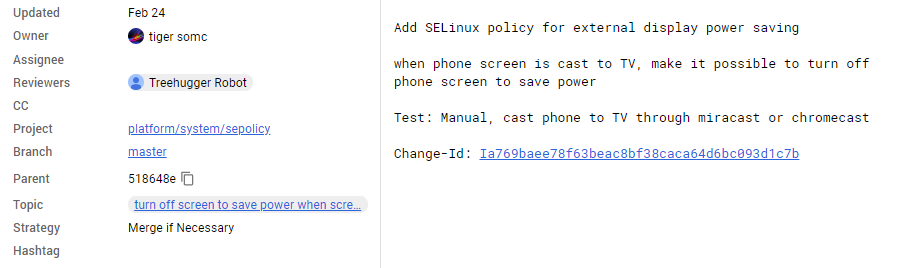 Android may soon let you turn off the display while screen casting