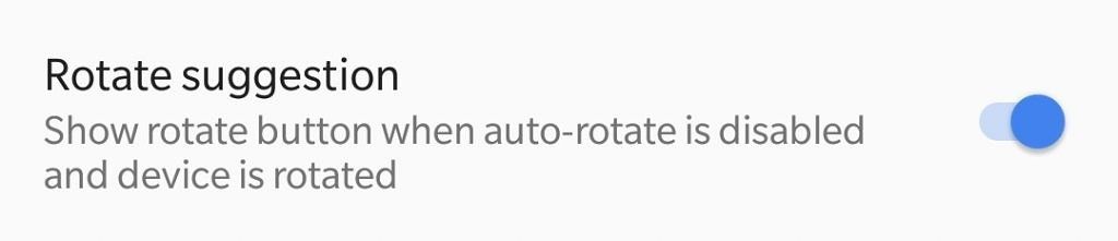 How to get Android P's Rotation Suggestion feature on any Android device