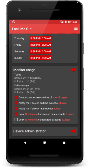 Curb your Android smartphone addiction with "Lock Me Out" [XDA Spotlight]