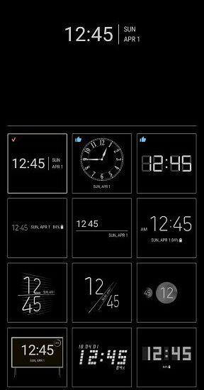 Samsung Good Lock add-on brings new Clock Designs