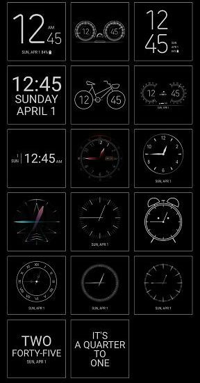 Samsung Good Lock add-on brings new Clock Designs