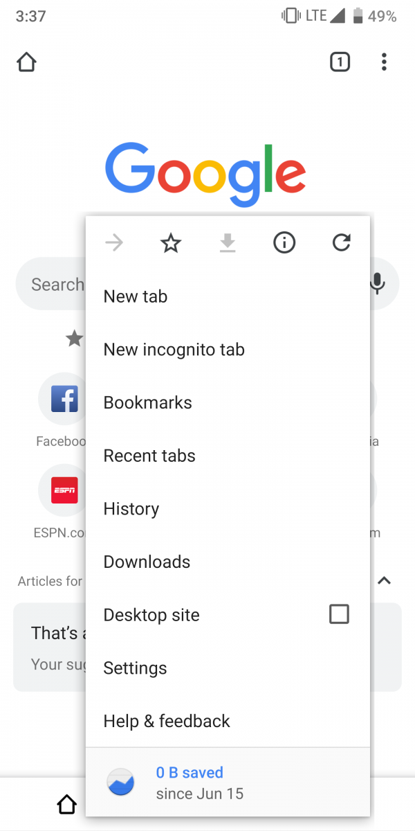 Google Chrome's split toolbar flag makes it easy to browse one-handed