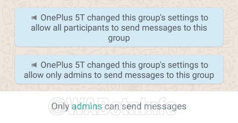 WhatsApp now lets group admins restrict messages in groups WhatsApp now lets group admins restrict messages in groups