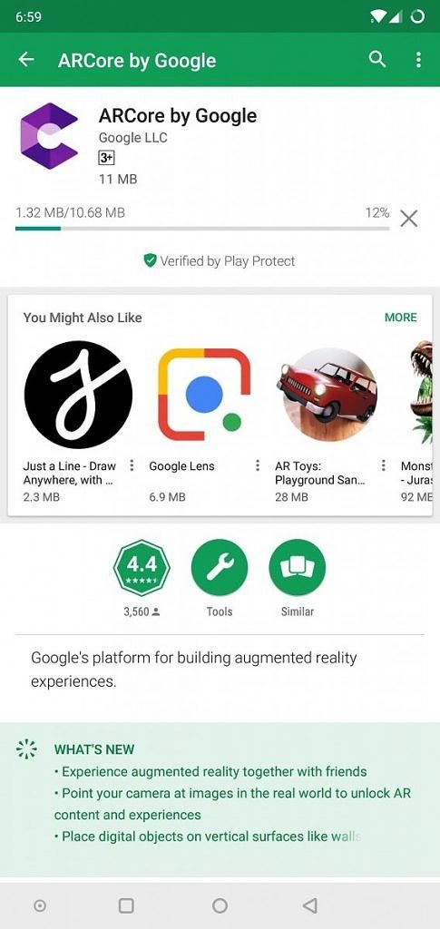 The OnePlus 6 now supports Google ARCore platform The OnePlus 6 now supports Google ARCore platform