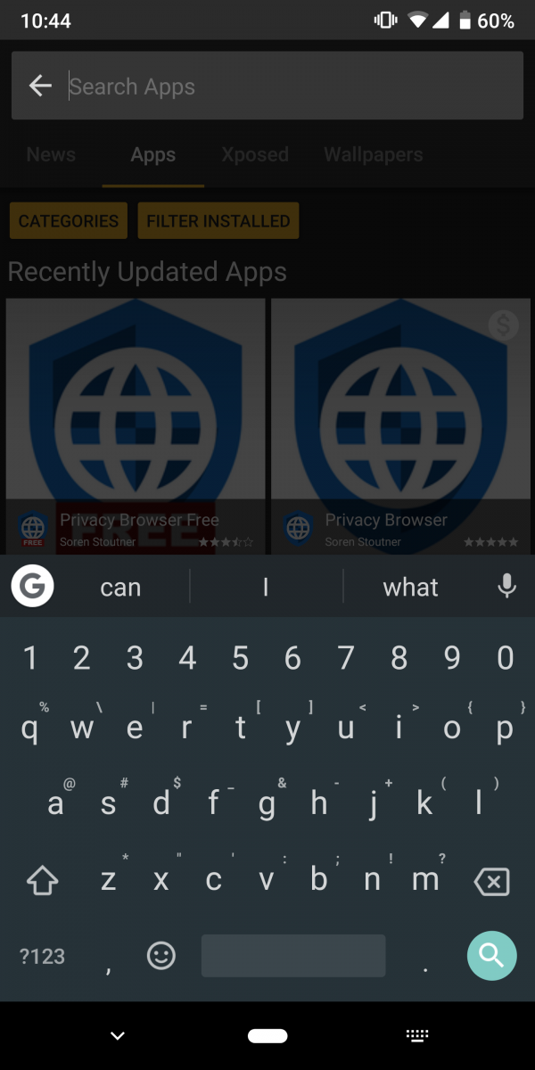 Gboard tests automatic white nav bar for light themes/black nav bar for ...