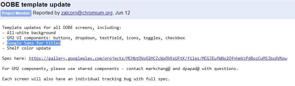 [Update: Live in Chrome OS 70] Google Sans font is coming to Chrome OS