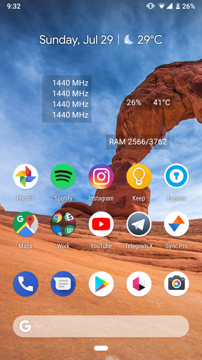 DevCheck is an Android app that tells you everything about your device