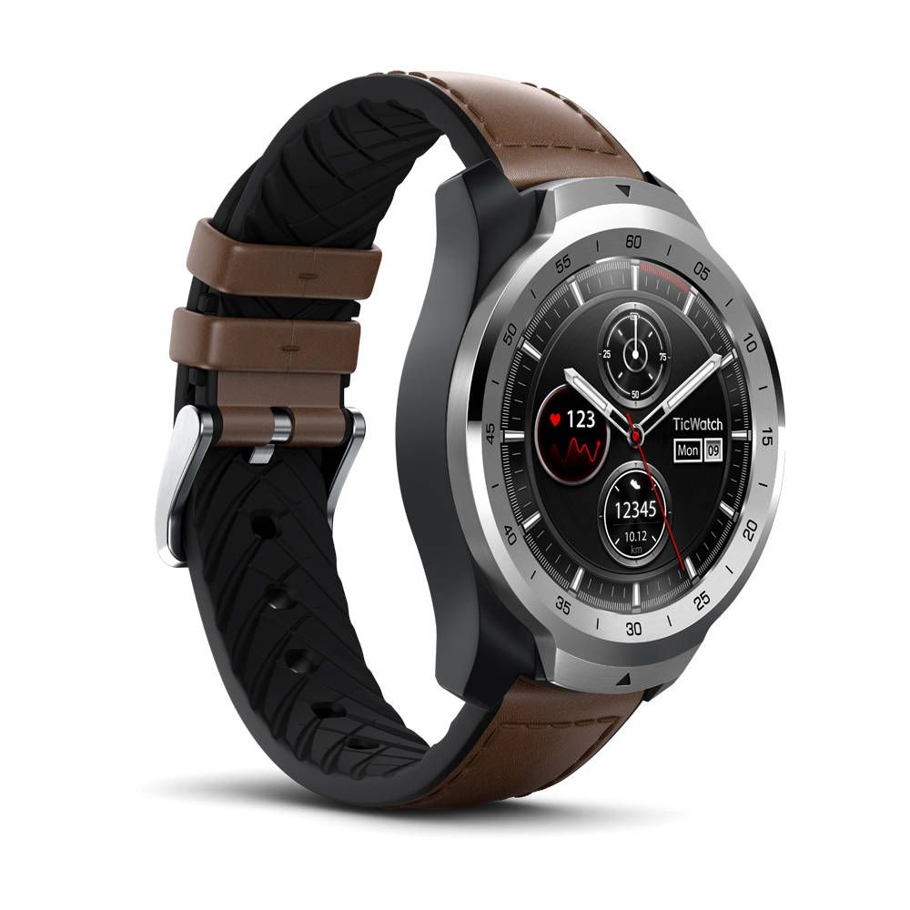 TicWatch Pro has a layered display and up to 30 days of battery life