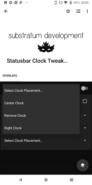 Get Status Bar Clock Tweaks for Android P [Root]