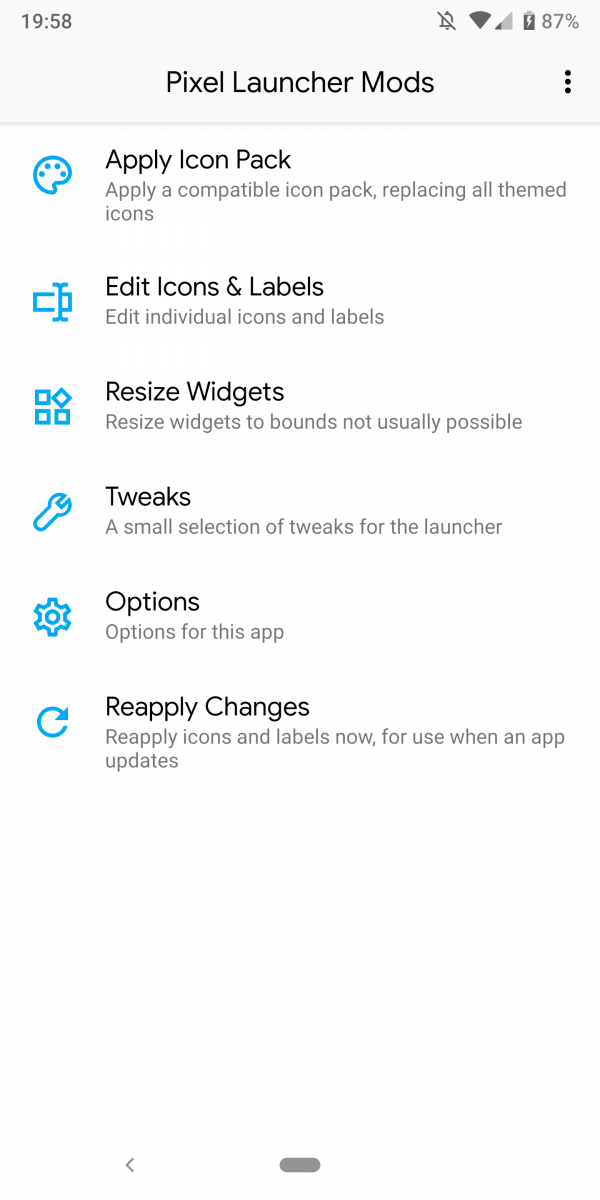 Pixel Launcher Mods adds clock hiding on home screen, auto-dark theme ...