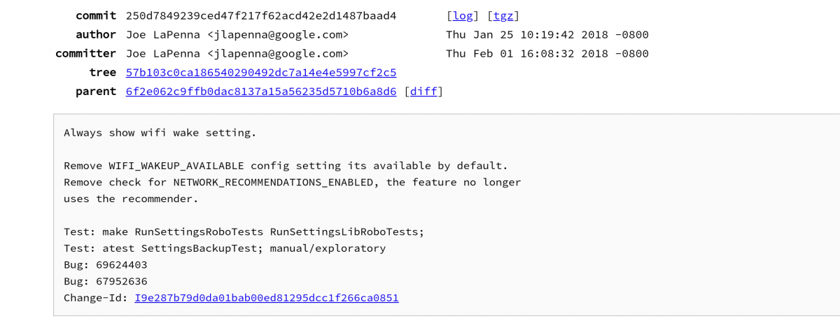 Android Oreo's "Turn on WiFi Automatically" feature is available for ...