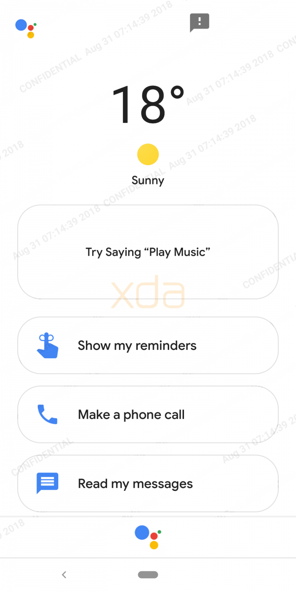 Google Assistant's new UI by docking the Google Pixel 3 in the Pixel Stand