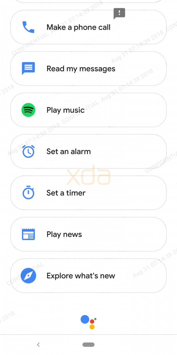 Google Assistant's new UI by docking the Google Pixel 3 in the Pixel Stand