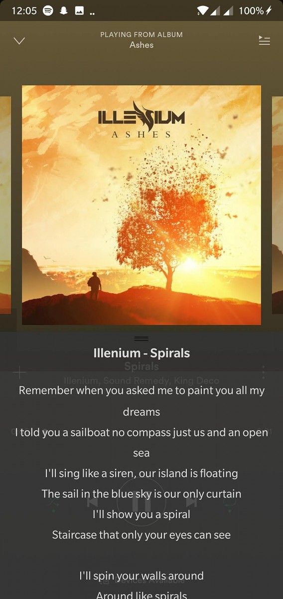 1 Lyrics shows you lyrics for songs in Google Play Music, Spotify, and more