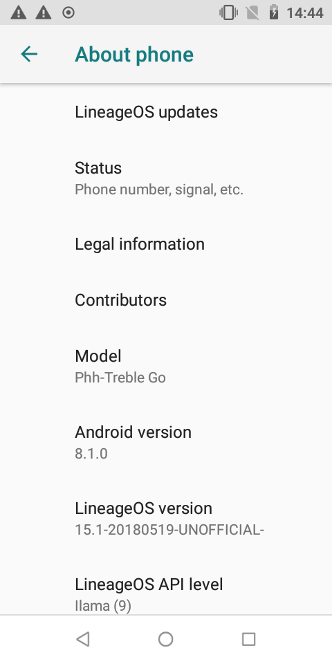 Hands-on with LineageOS 15.1 on an Android Go device