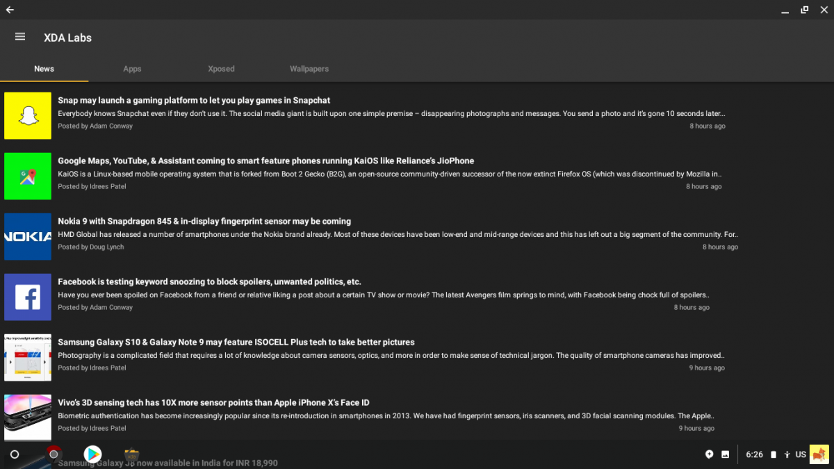 FydeOS is a Chrome OS fork for China, and it brings Android app support
