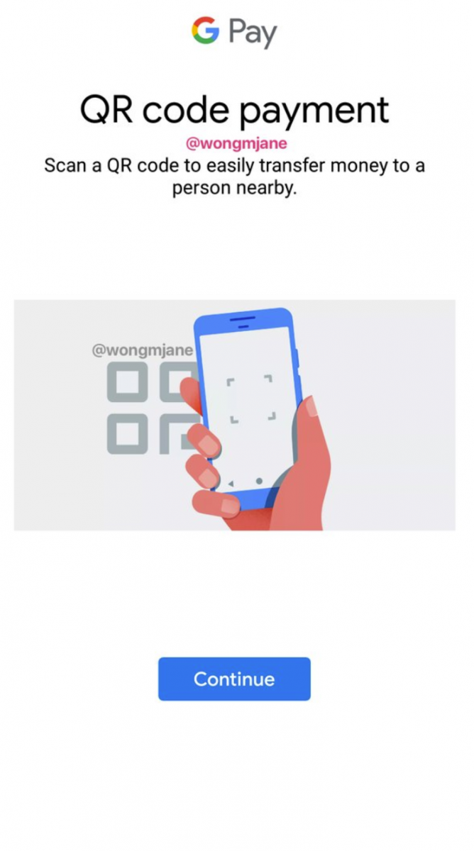Google Pay may add QR codes for peer-to-peer payments