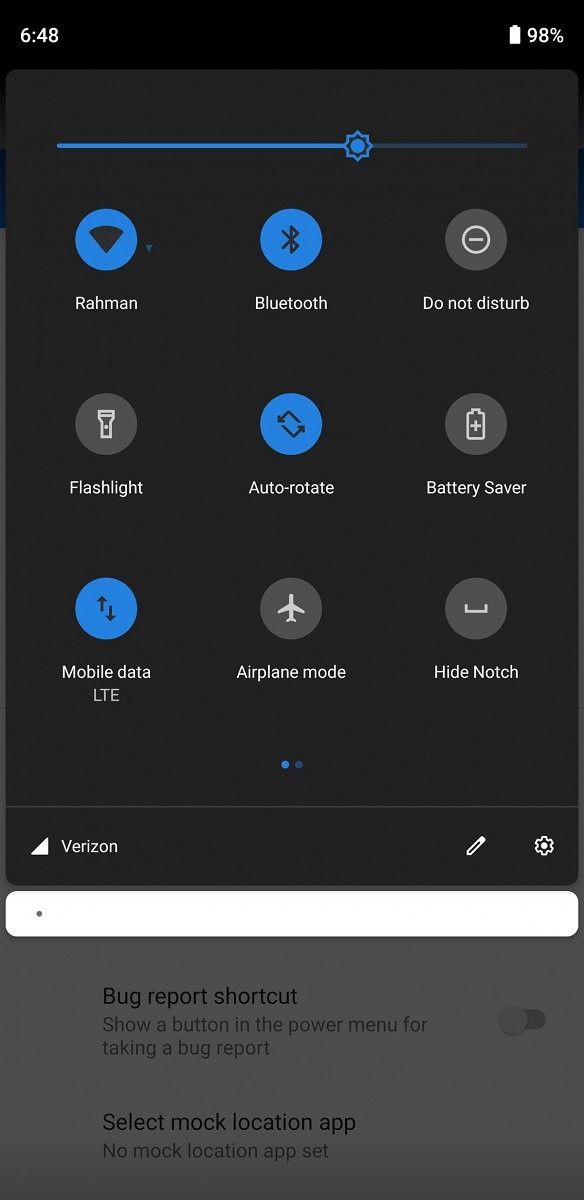 Google Pixel 3 has an Automatic Dark Theme feature based on time of day