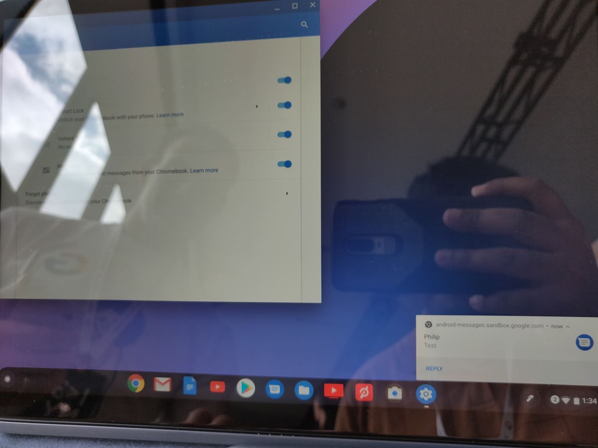 Android Messages integration with Chromebooks rolls out for the Pixelbook
