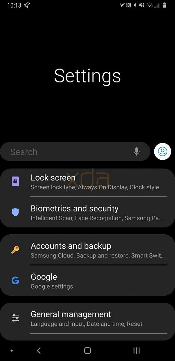 Samsung Experience 10 (Android Pie) on the Samsung Galaxy Note 9