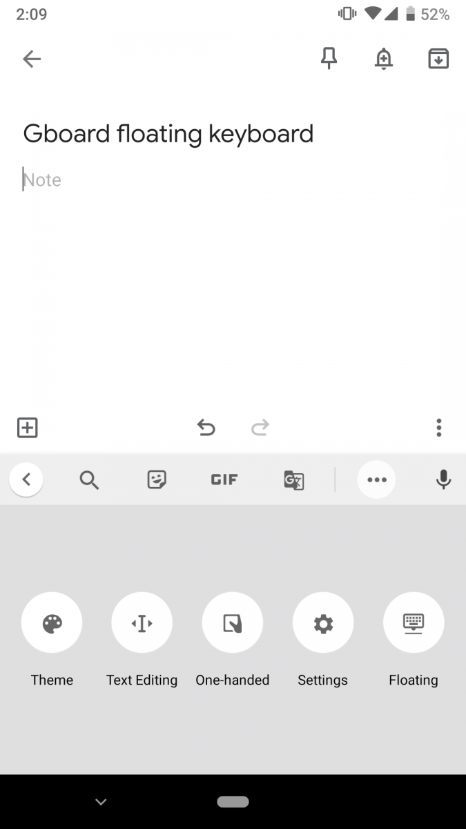 Gboard on Android gets a floating keyboard mode