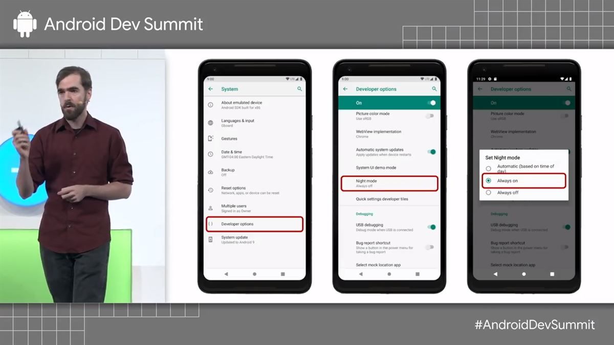 Everything we know so far about Android Q's Dark Mode