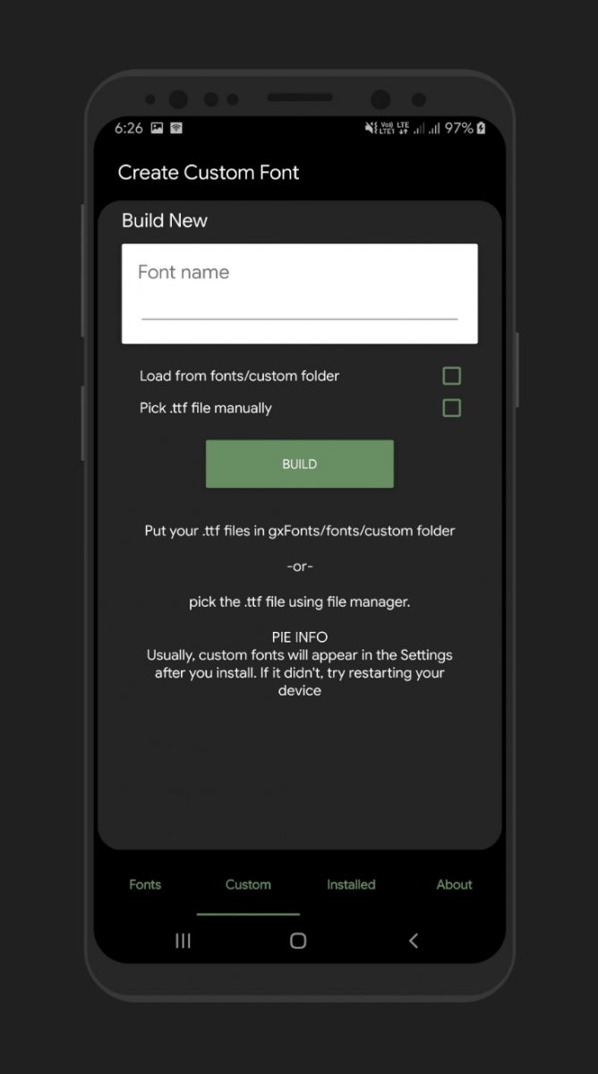 Android Custom Font Custom Fonts On Android — Providing
