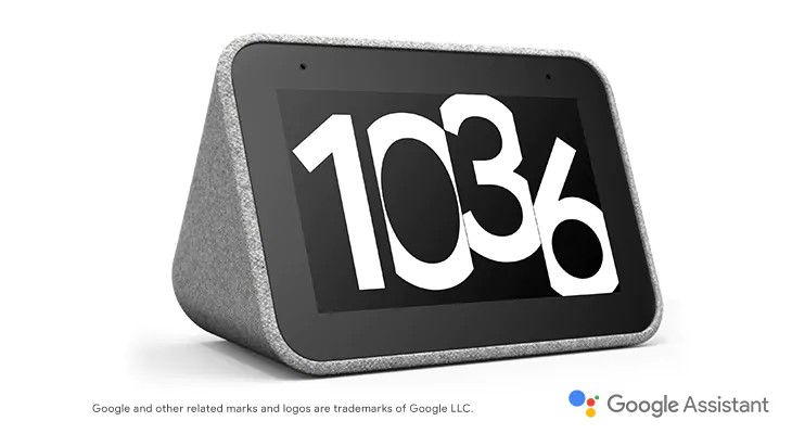 Lenovo announces a Google Assistant Smart Clock and Amazon Alexa Smart Tabs