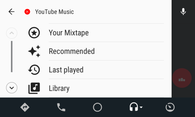 YouTube Music gets updated with Android Auto support