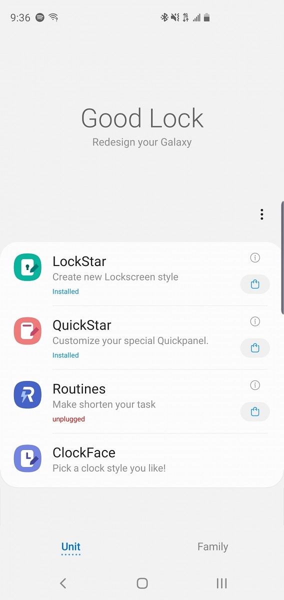 Samsung Good Lock gets updated to support Galaxy devices running One UI