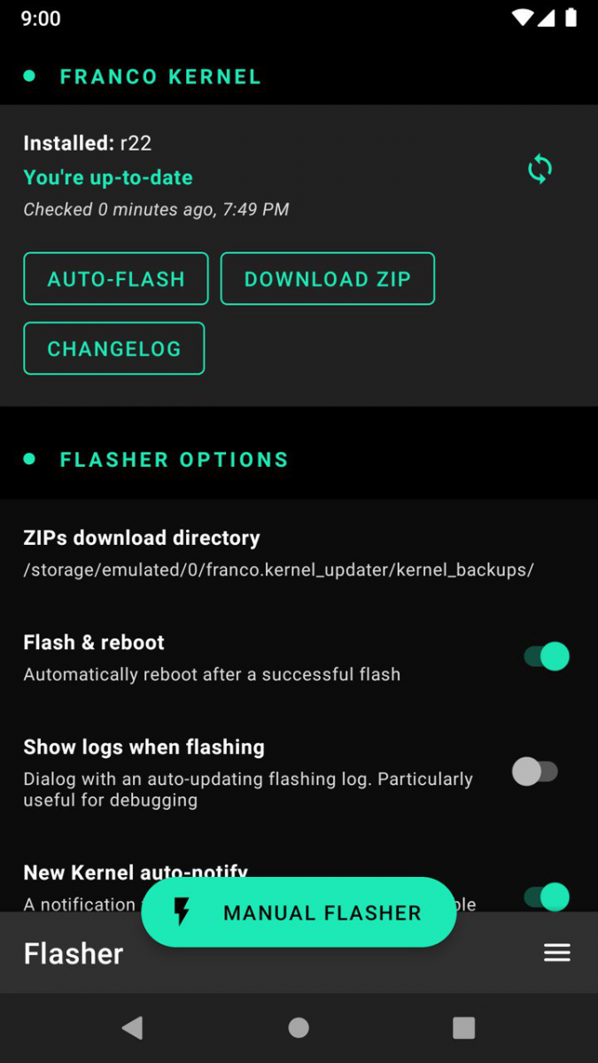 Franco Kernel Manager receives a big overhaul in version 4.0
